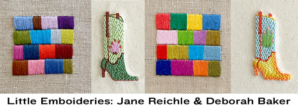 Deborah Baker & Jane Reichle: Little Embroideries - Yard Dog Gallery