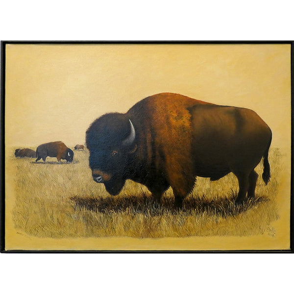 Buffalo Painting 1 by Eric Bellis at yarddog.com - Yard Dog Gallery