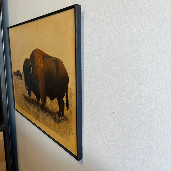 Buffalo Painting 1 by Eric Bellis at yarddog.com - Yard Dog Gallery