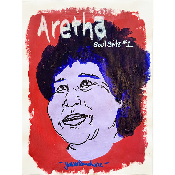 Aretha, painting by Tim Kerr at Yard Dog Art - Yard Dog Gallery