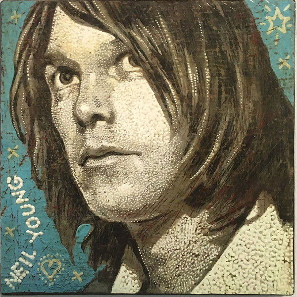 Neil Young - Large Print, art by Jon Langford at yarddog.com - Yard Dog ...