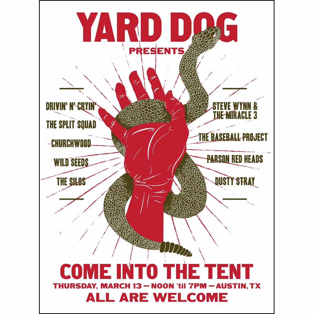 Snake Poster 2014 - Yard Dog Gallery